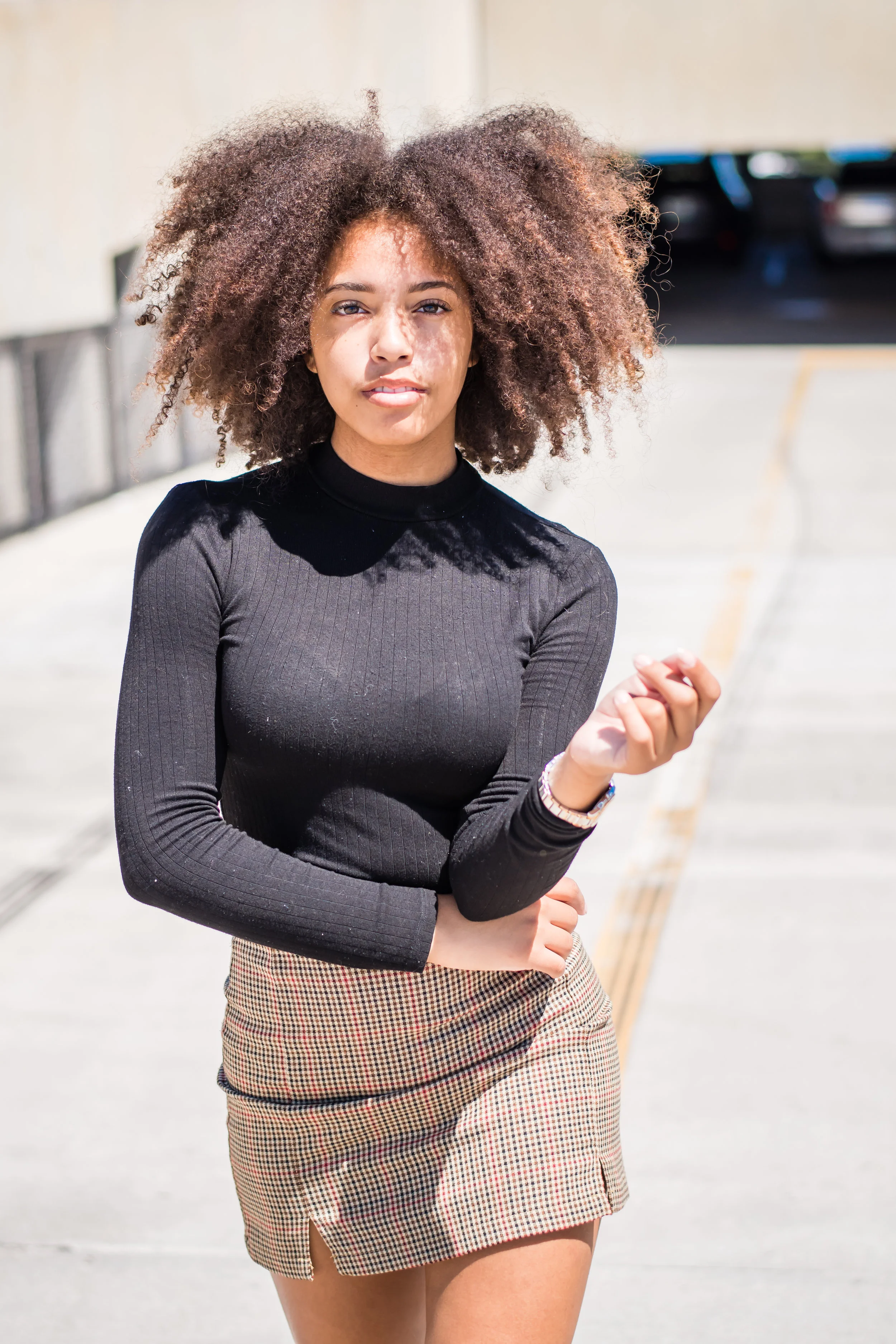 Parking Lot Fashion Photoshoot in Winter Park | Yanitza Ninett Photography