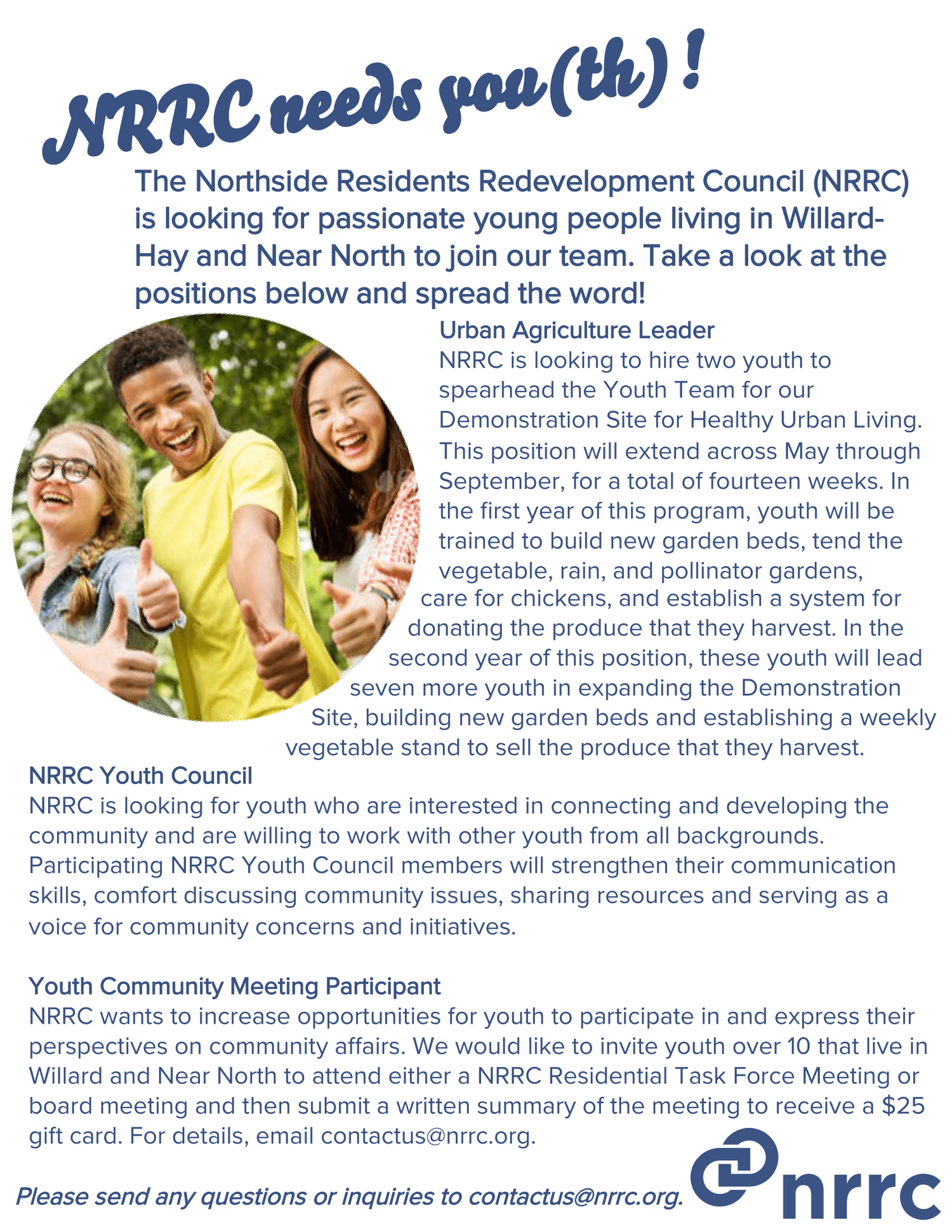 Youth Opportunities — NRRC