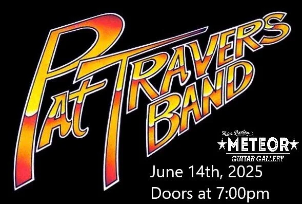 Pat Travers Band Live at the Meteor — Meteor Guitar Gallery