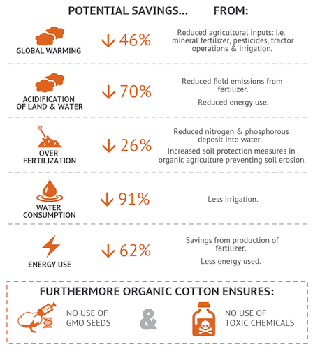 THE MAJOR DIFFERENCE BETWEEN CONVENTIONAL & ORGANIC COTTON