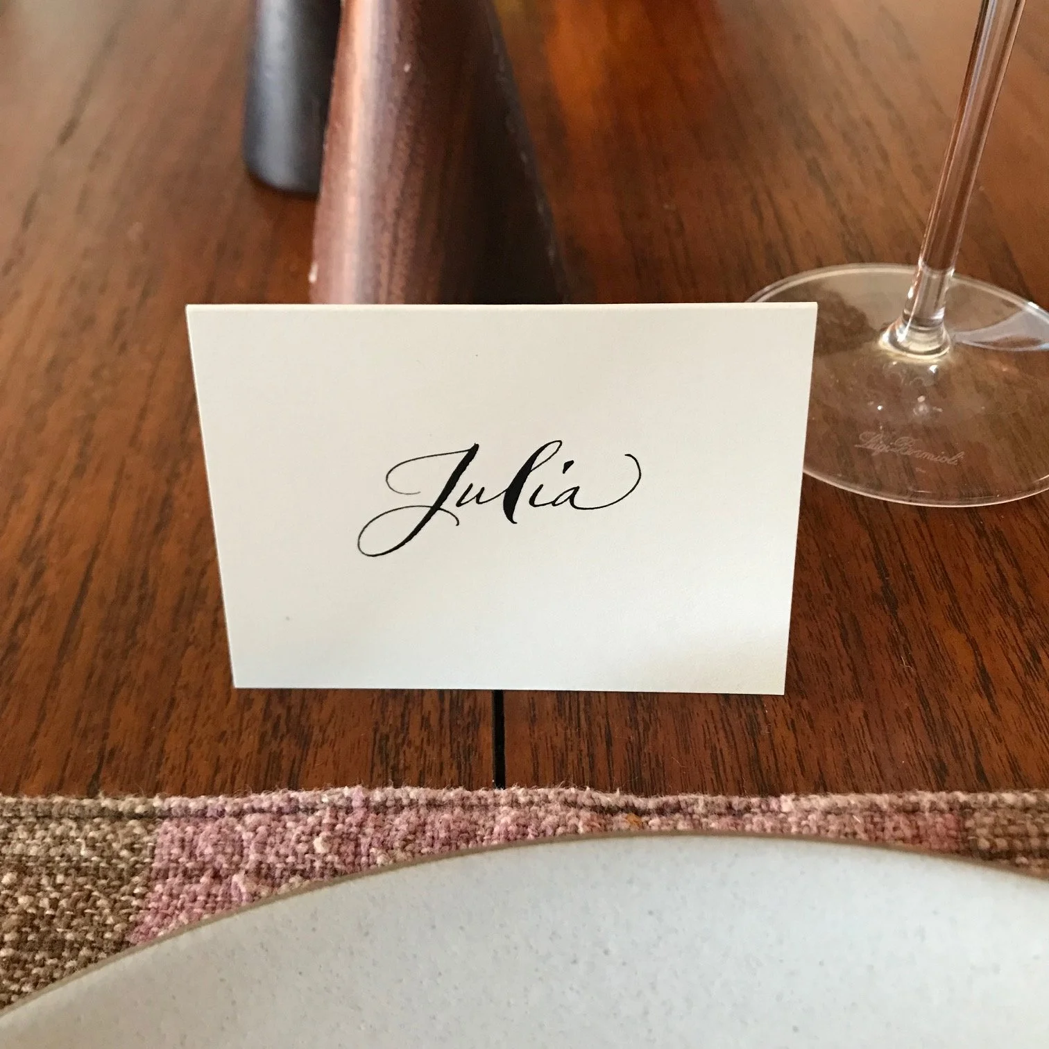 Calligraphy Commission of Original Artwork — Paperfinger