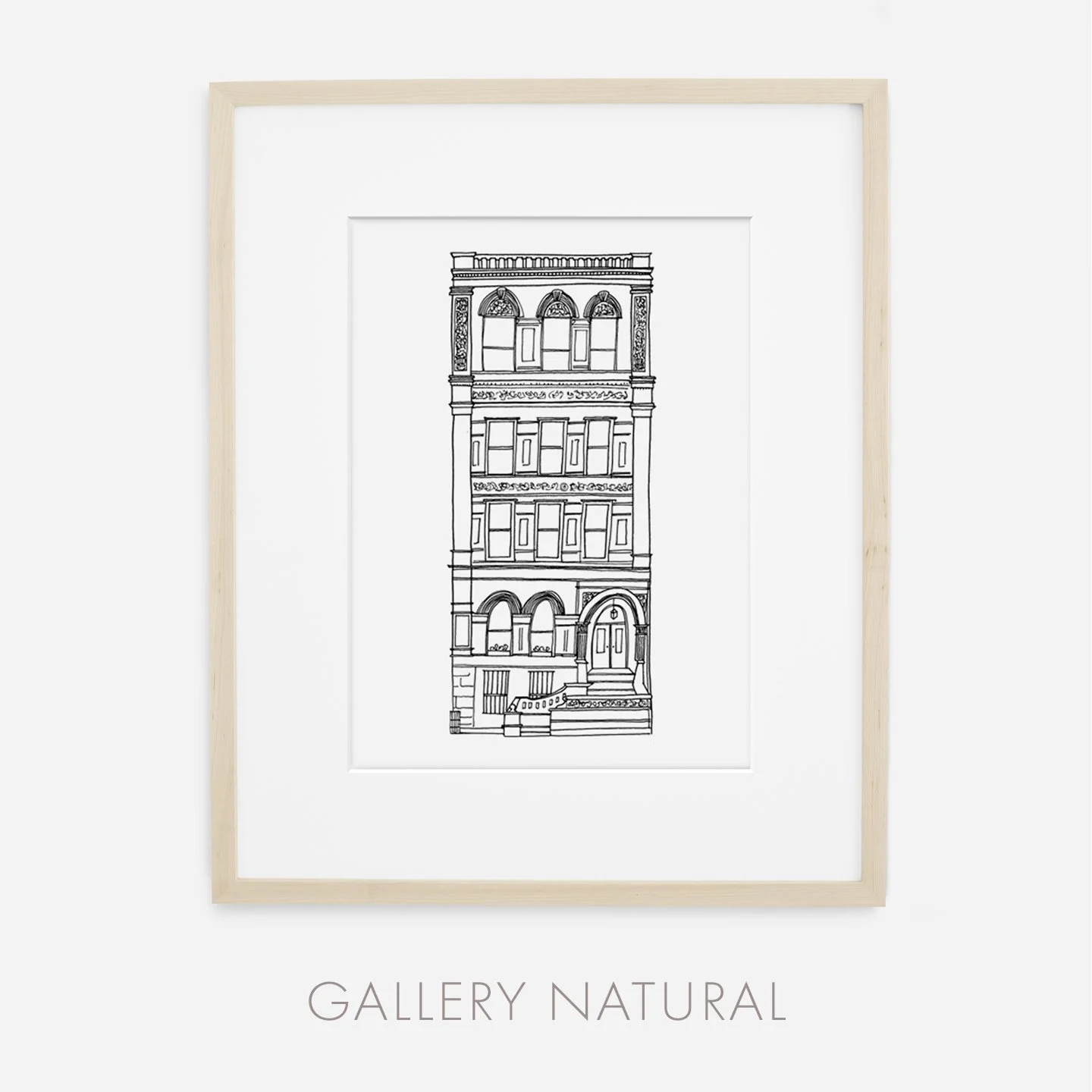 Custom house portrait by illustrator and calligrapher. — Paperfinger