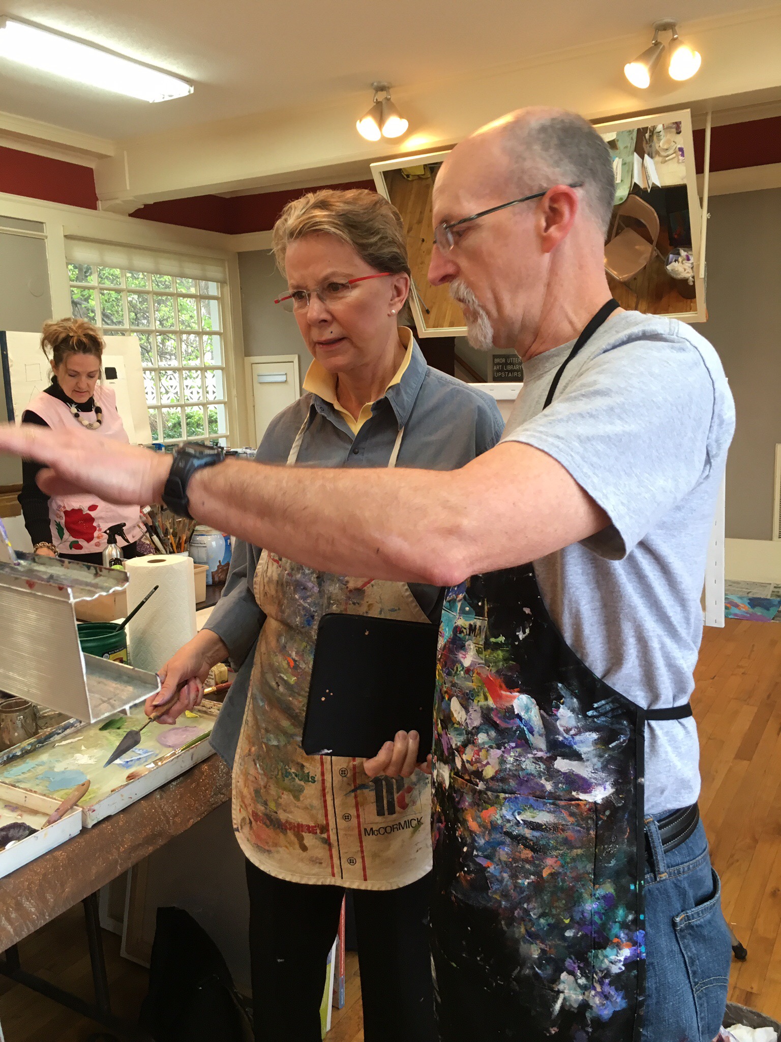 Abstract Painting Workshops-David M. Kessler Fine Art