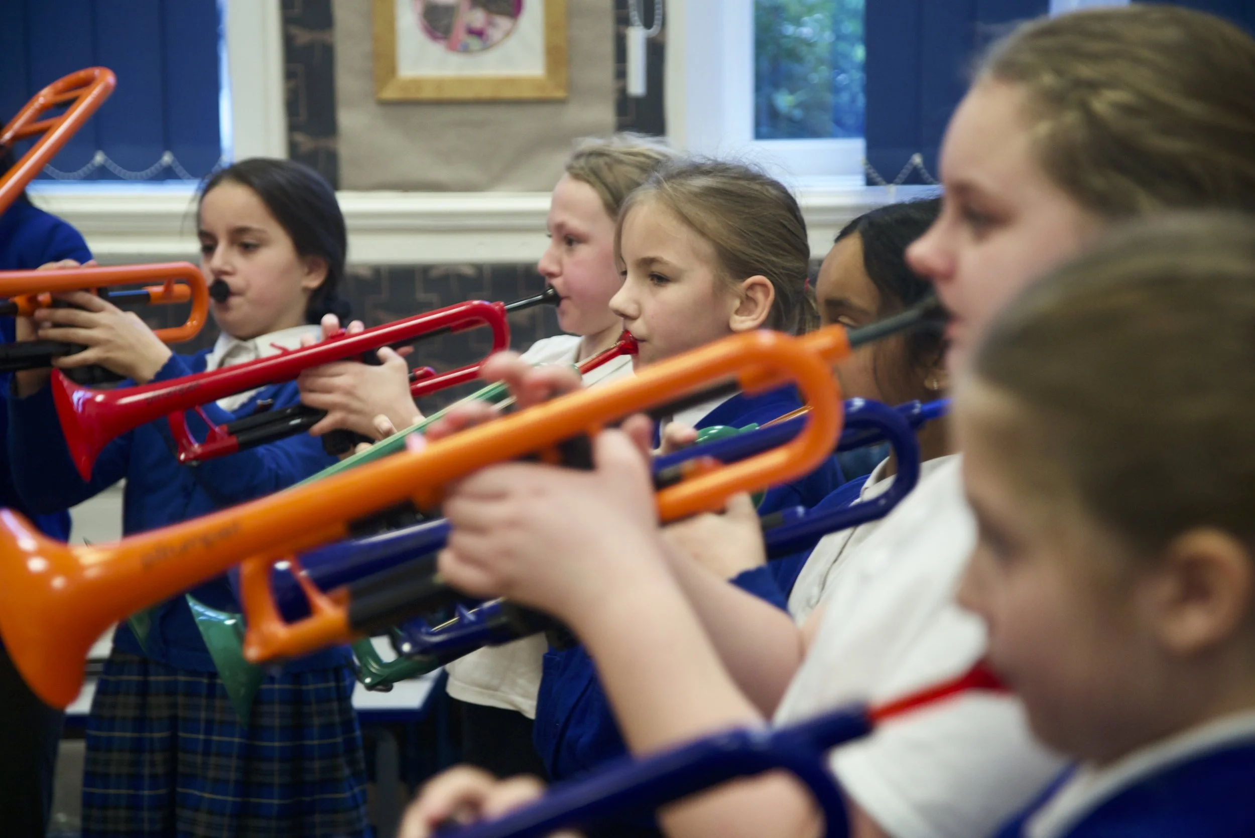 Education Workshops with a Brass Band — Back Chat Brass