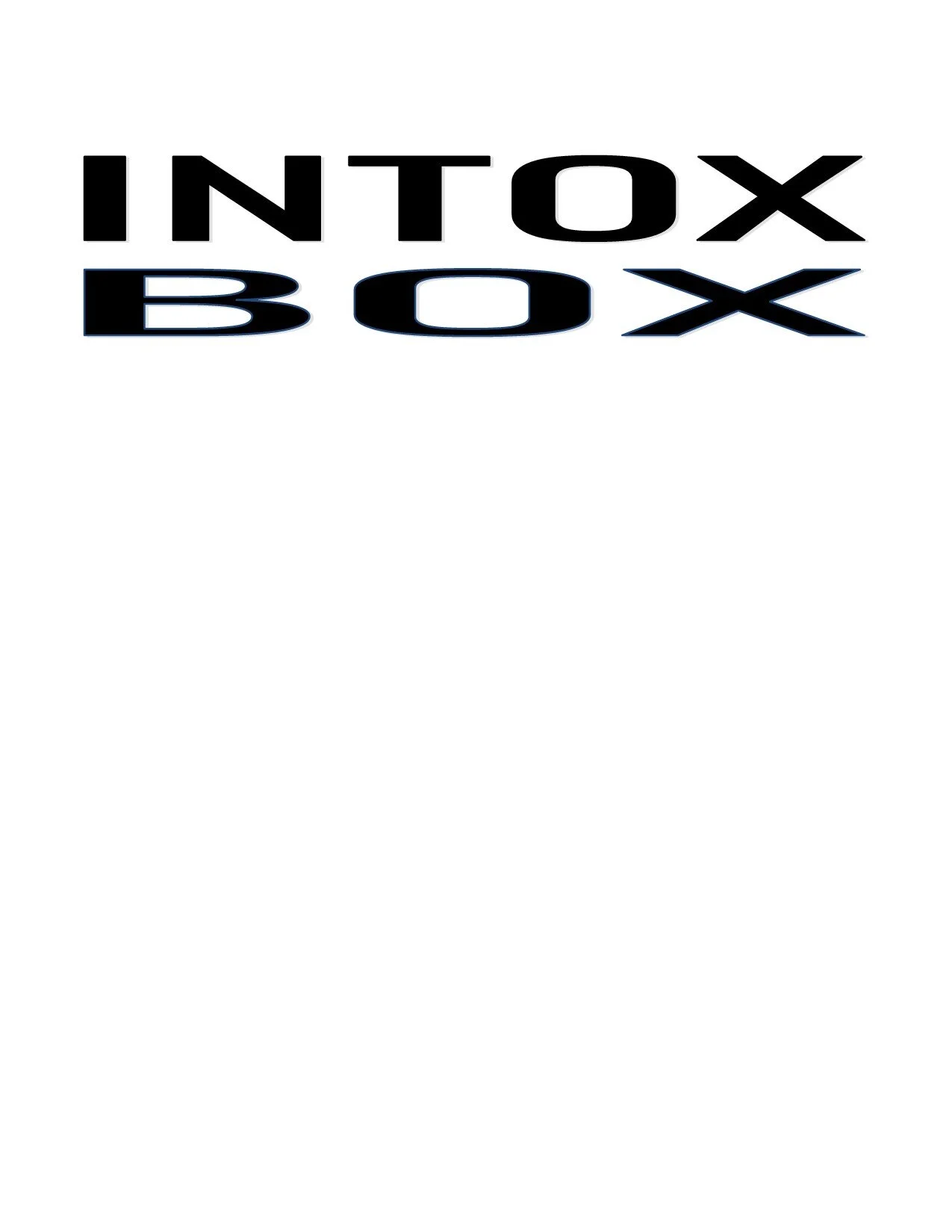 Intox Box — Intoxicology