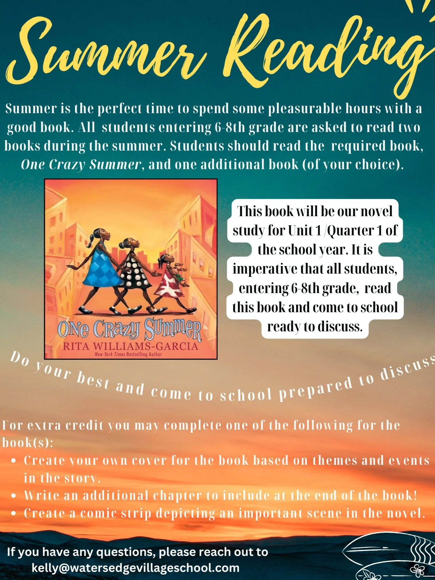 Student Resources, Supplies, Reading Lists — WEVS
