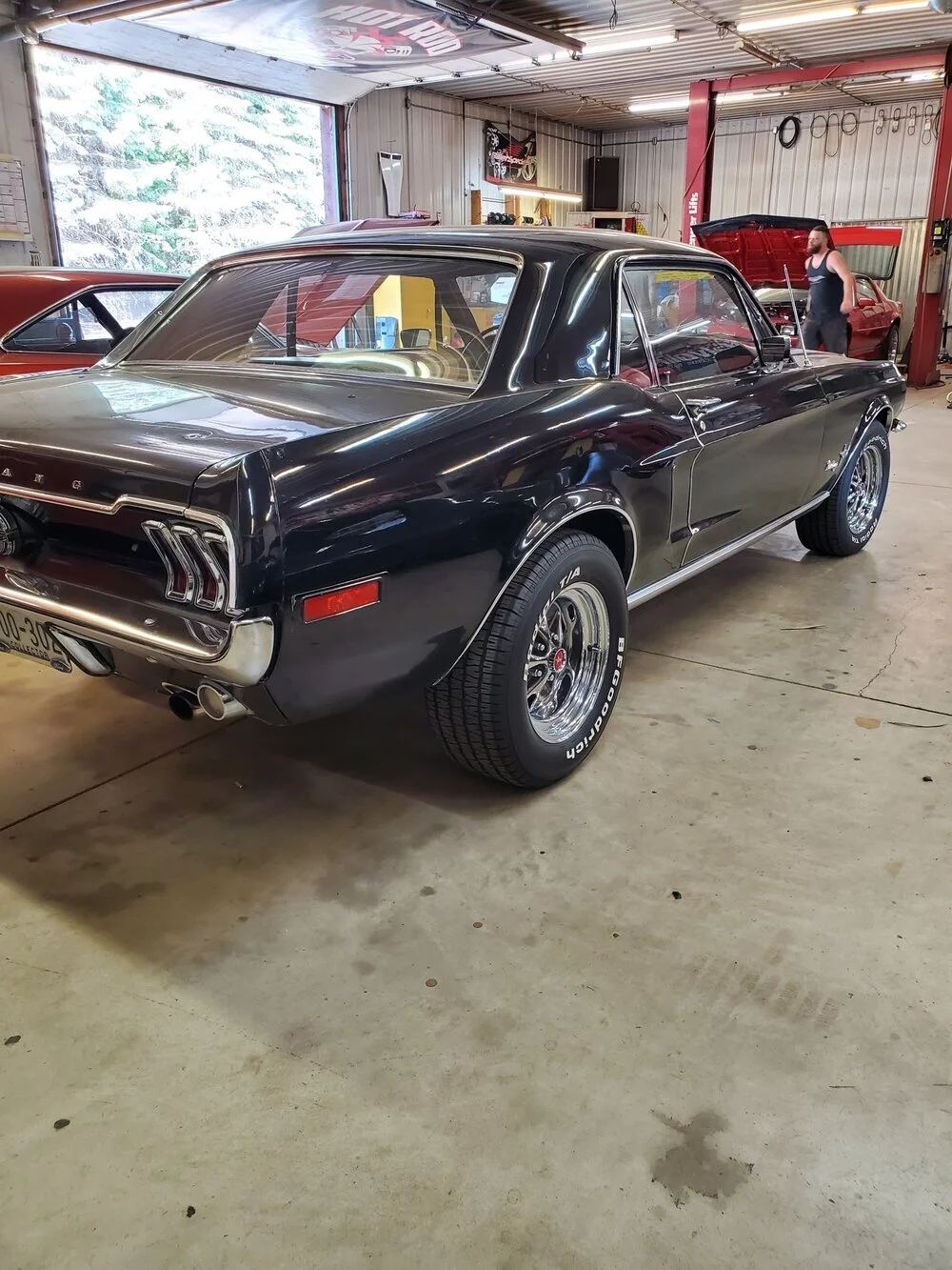 748 68 Mustang Black Scott Overland — Hot Rod Factory | Hot Rod Cars Shop