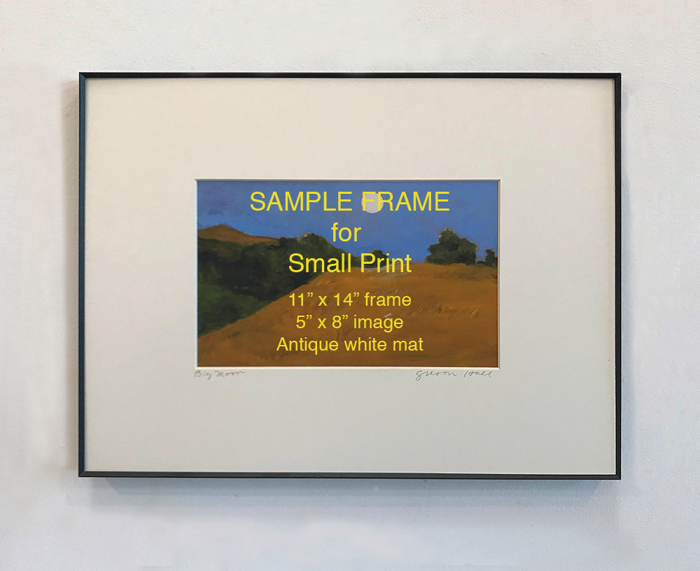 "The Poet's Moon" (Small, Medium, Large print) — Susan Hall Art