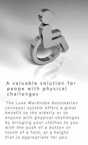 Luxe Wardrobe Automation - Custom automated wardrobe systems