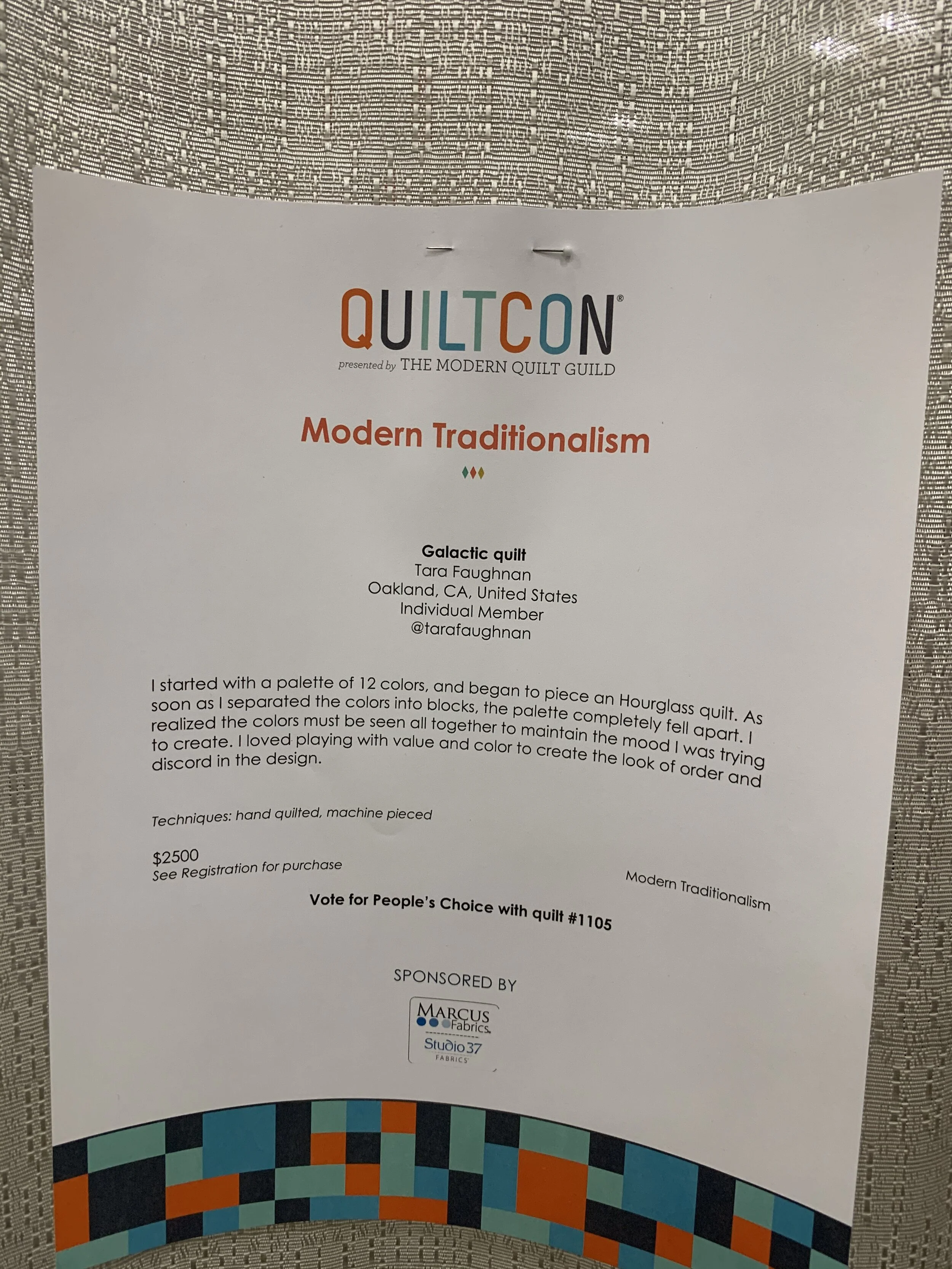 QuiltCon 2020 in Review — String & Story