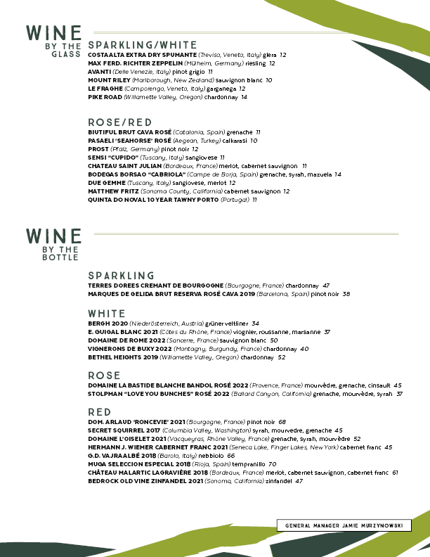 Eat & Drink — The Birch