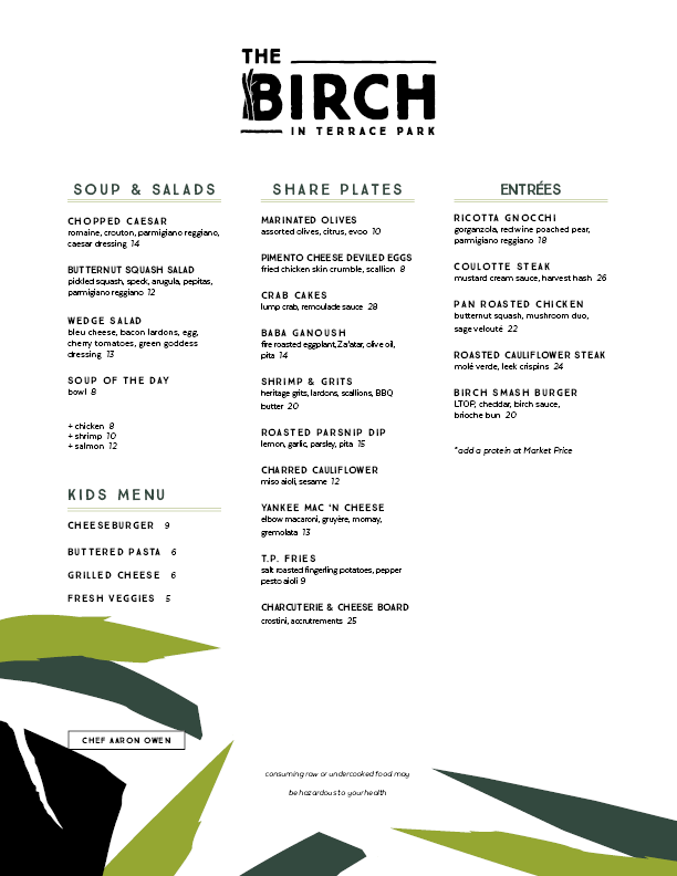 Eat & Drink — The Birch