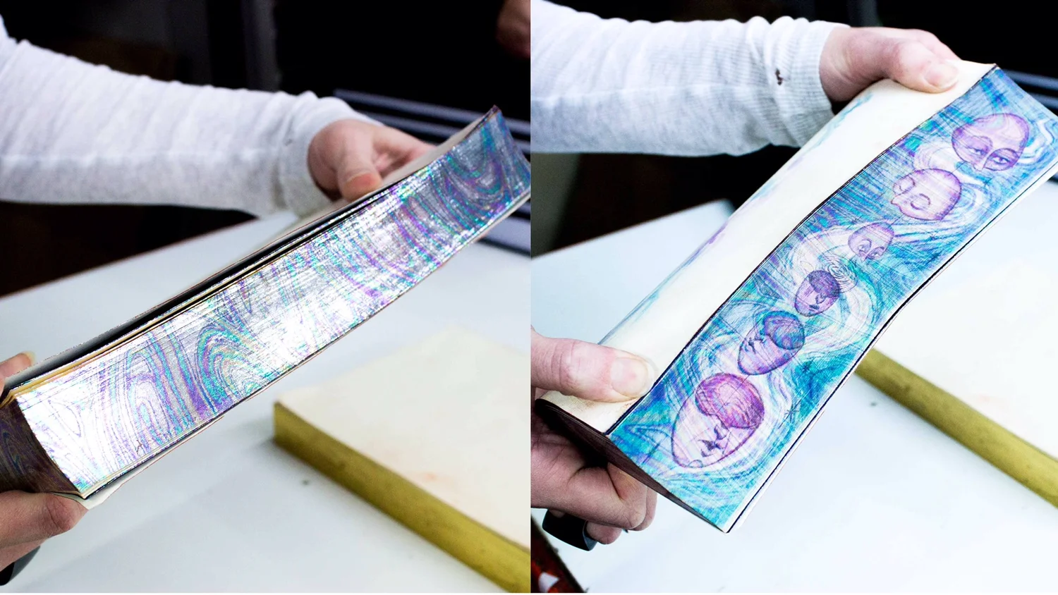 Fore Edge Painting — Downie Allison Downie Bookbinders