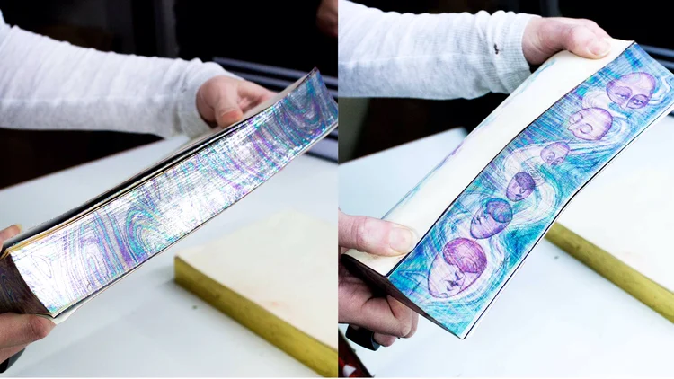 Fore Edge Painting — Downie Allison Downie Bookbinders