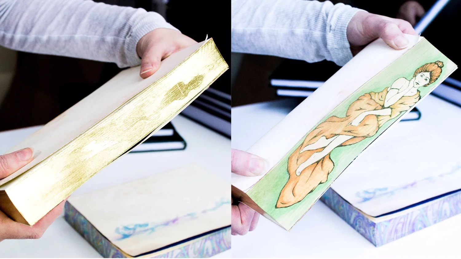 Fore Edge Painting — Downie Allison Downie Bookbinders