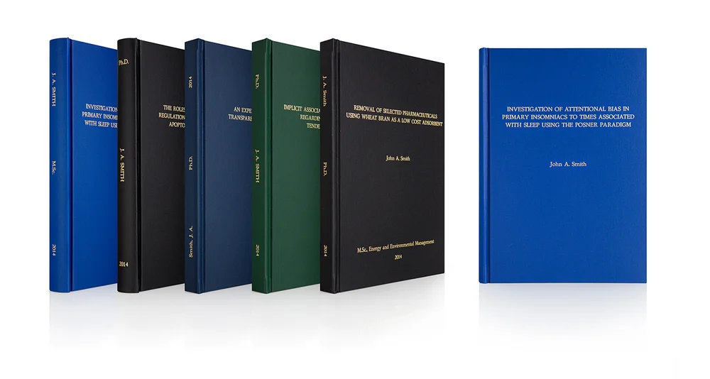 Order your Thesis/Dissertation Binding online, Upload, Pay and arrange ...