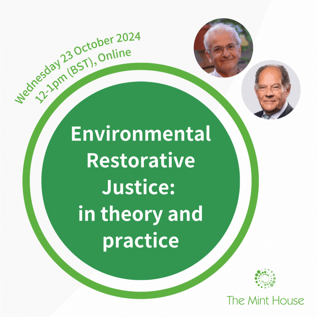 Environmental Restorative Justice: in theory and practice — The Mint House