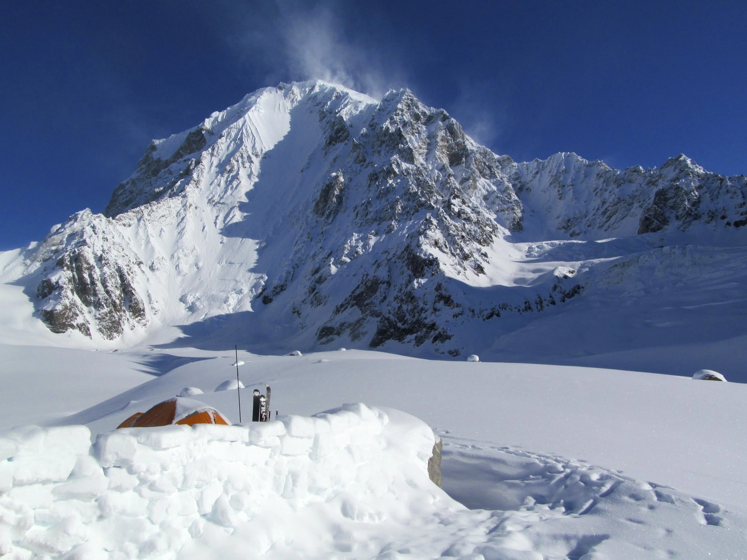 University Peak, South Face, May, 2013 — M-T-N Guiding