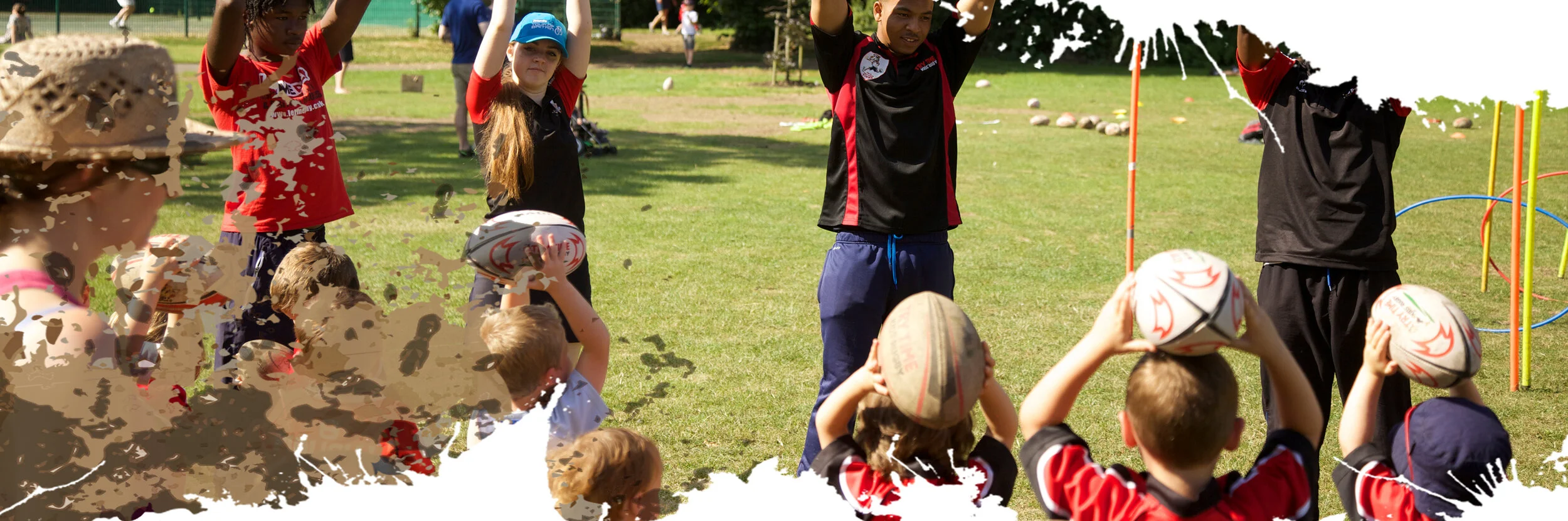 Outdoor fun in Belair Park, Dulwich — TRY TIME KIDS RUGBY