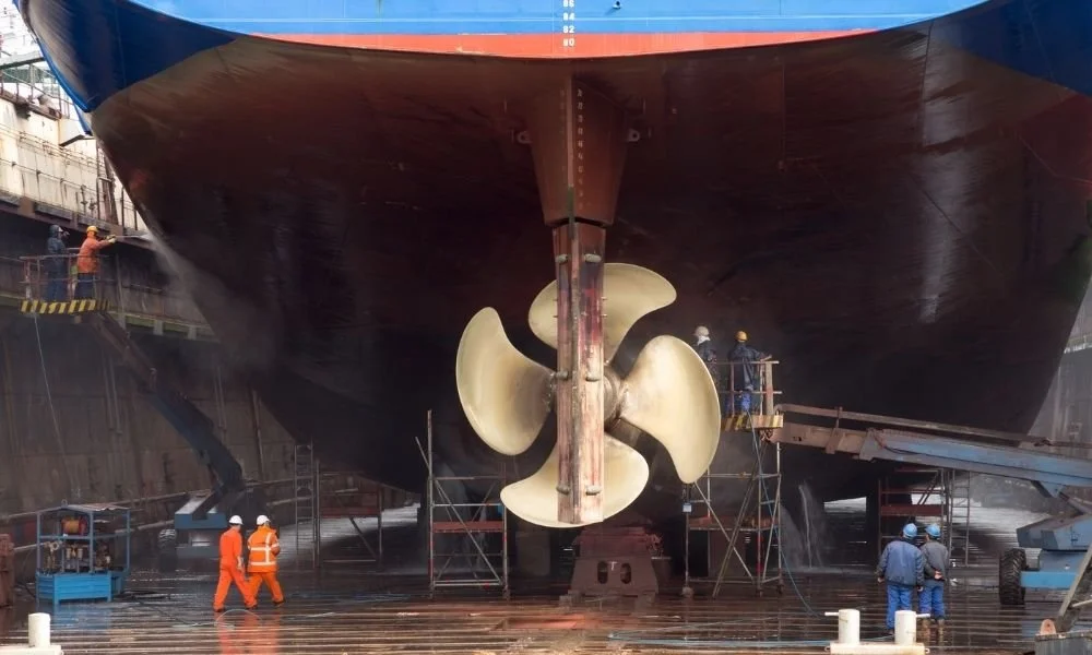 Propeller Size For Queen Mary