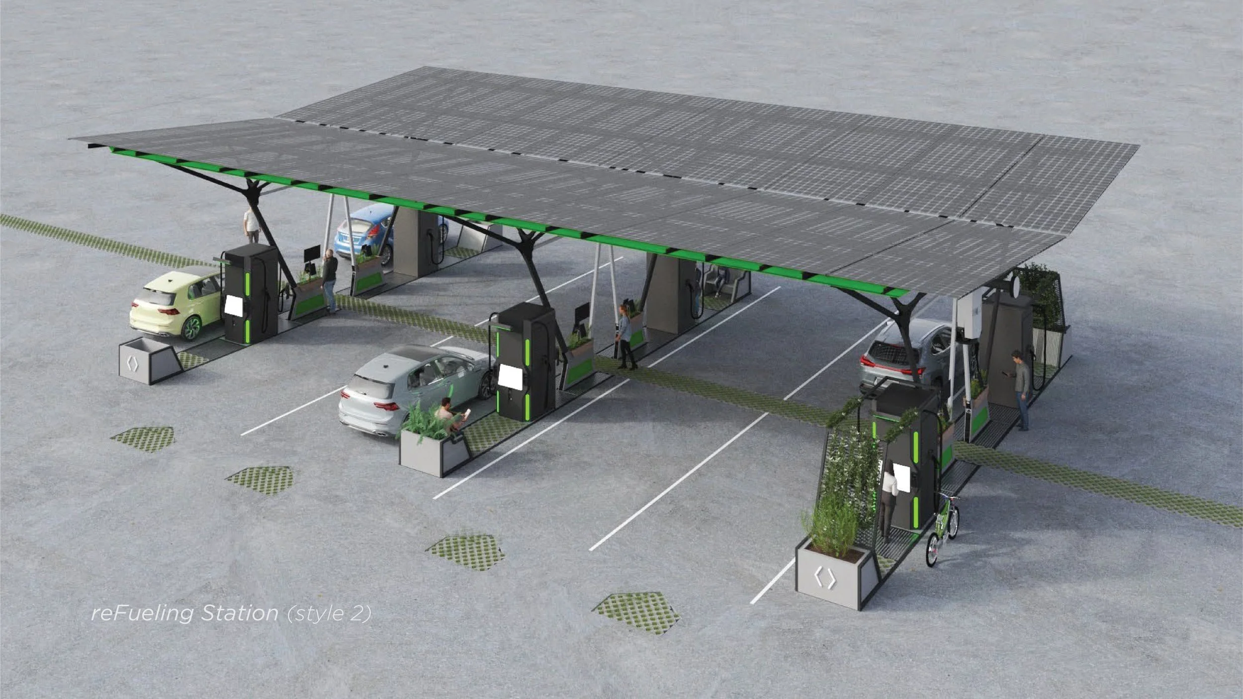 INHABIT Solar reFueling Station — inhabit solar