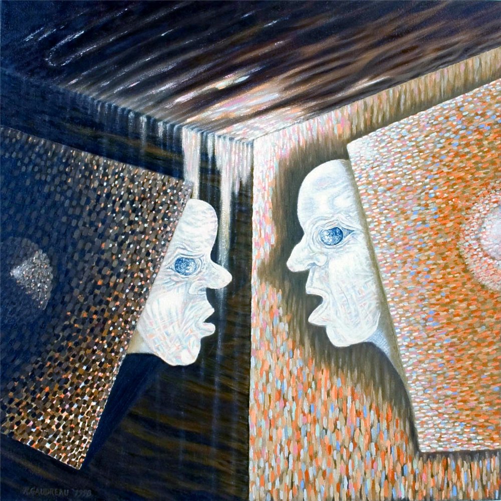 humans in the dark — Robert Gaudreau Art