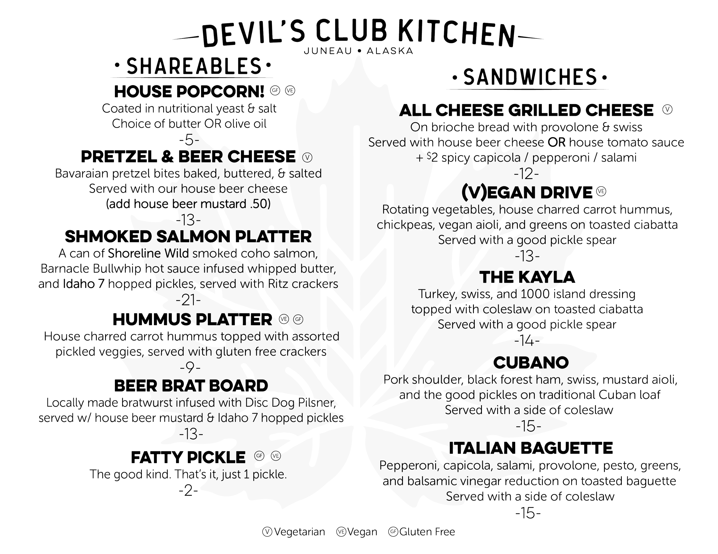 Deliciously Simple — Devil's Club Brewing Company