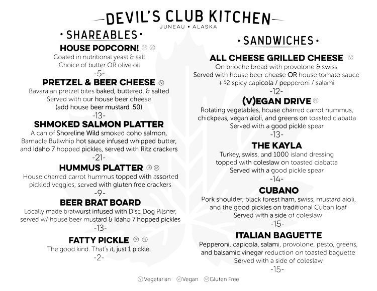 Deliciously Simple — Devil's Club Brewing Company