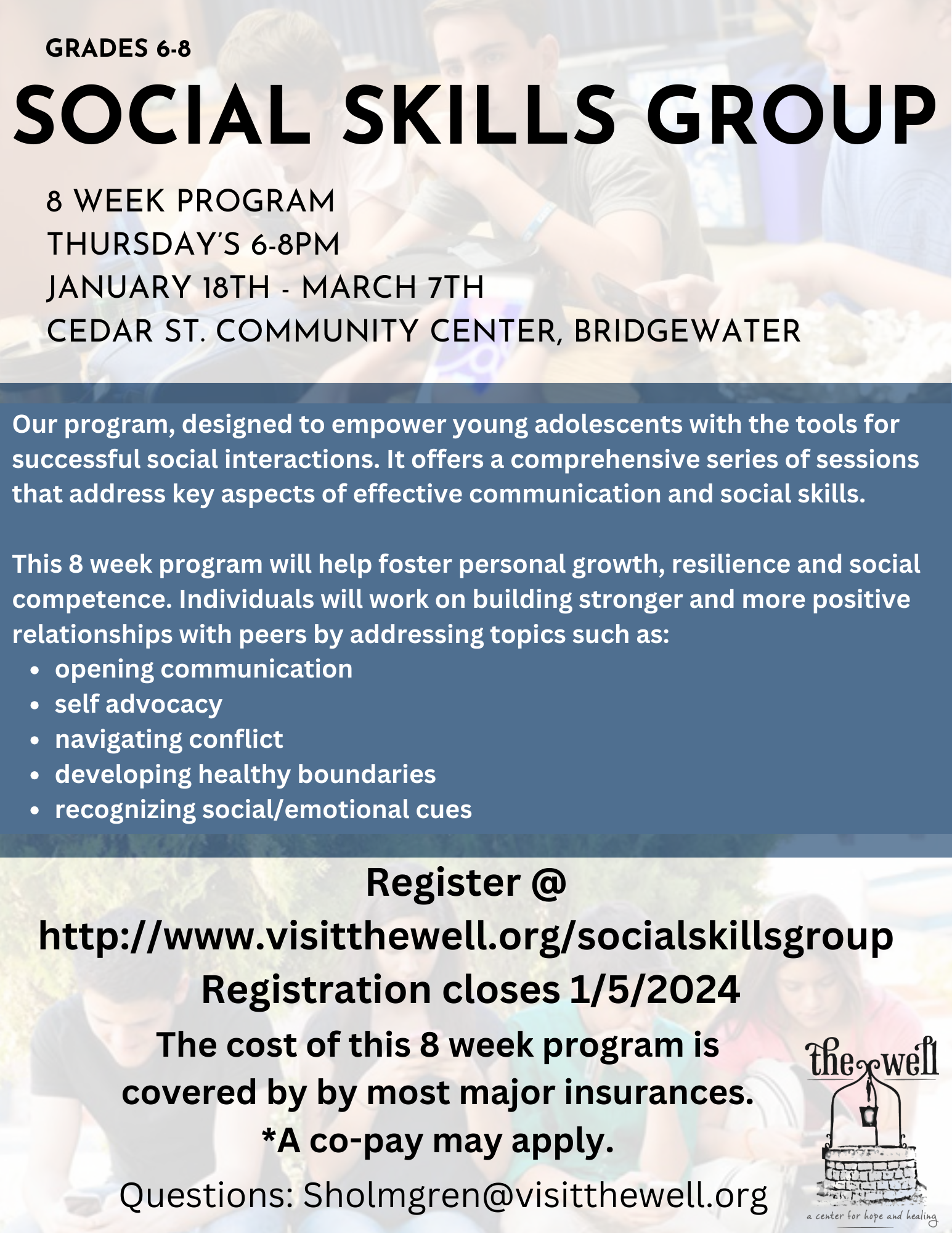 Classes & Workshops — The Well