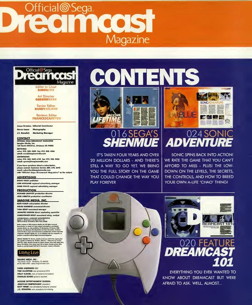 SEGA’S DREAMCAST - A HARDWARE BUILT TO COMPETE, NOT TO LAST — sabukaru