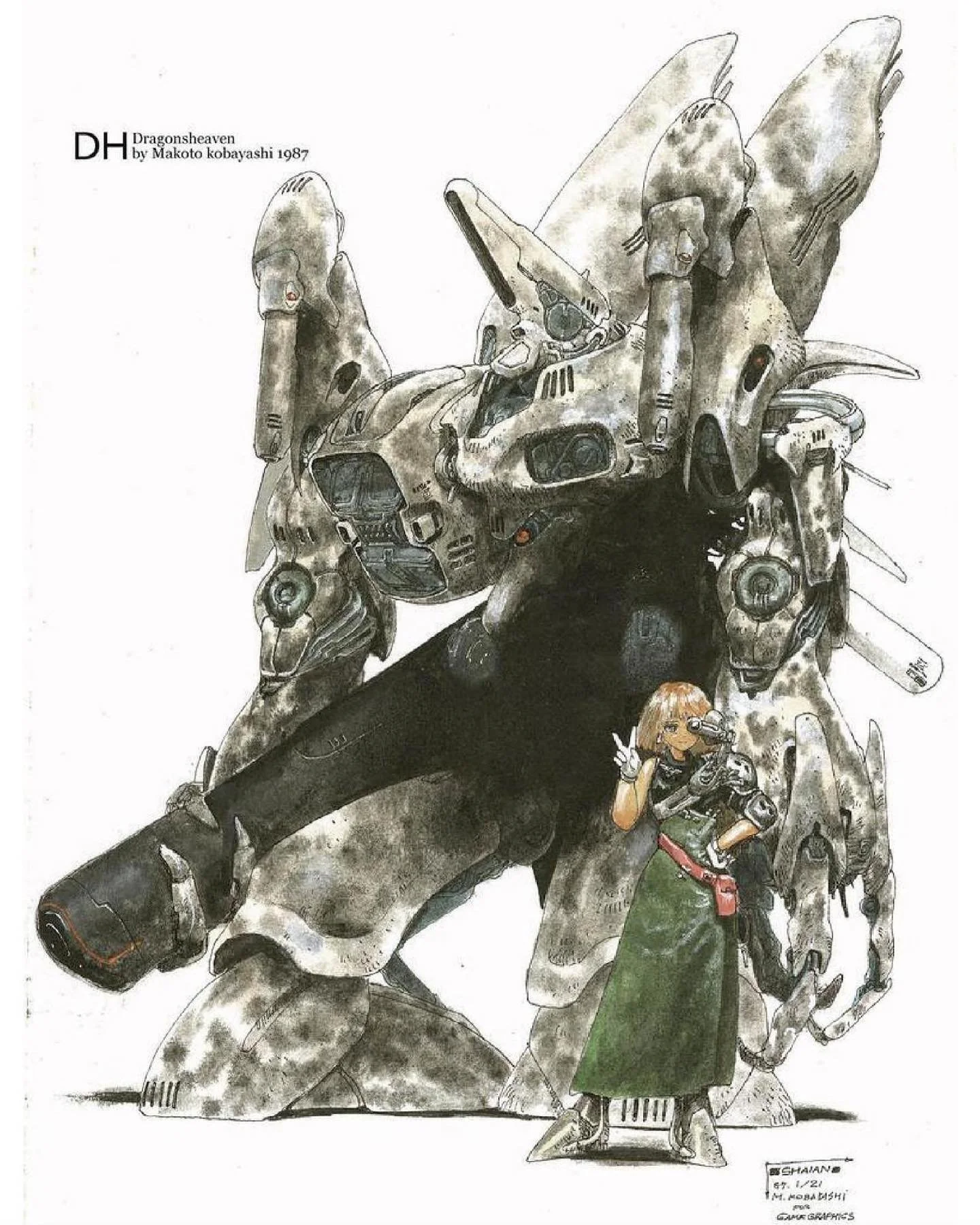 Makoto Kobayashi: The Cult-Favorite Mecha Designer — sabukaru