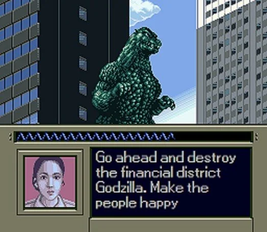 Super Godzilla SNES [1993]: Pixelated Fire Breaths and Kaiju Goodness ...