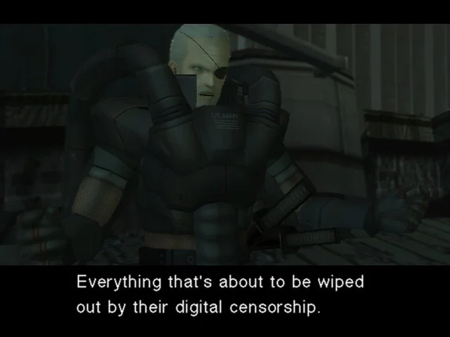 Metal Gear Solid 2: A Prophetic Warning of The Digital Age — sabukaru