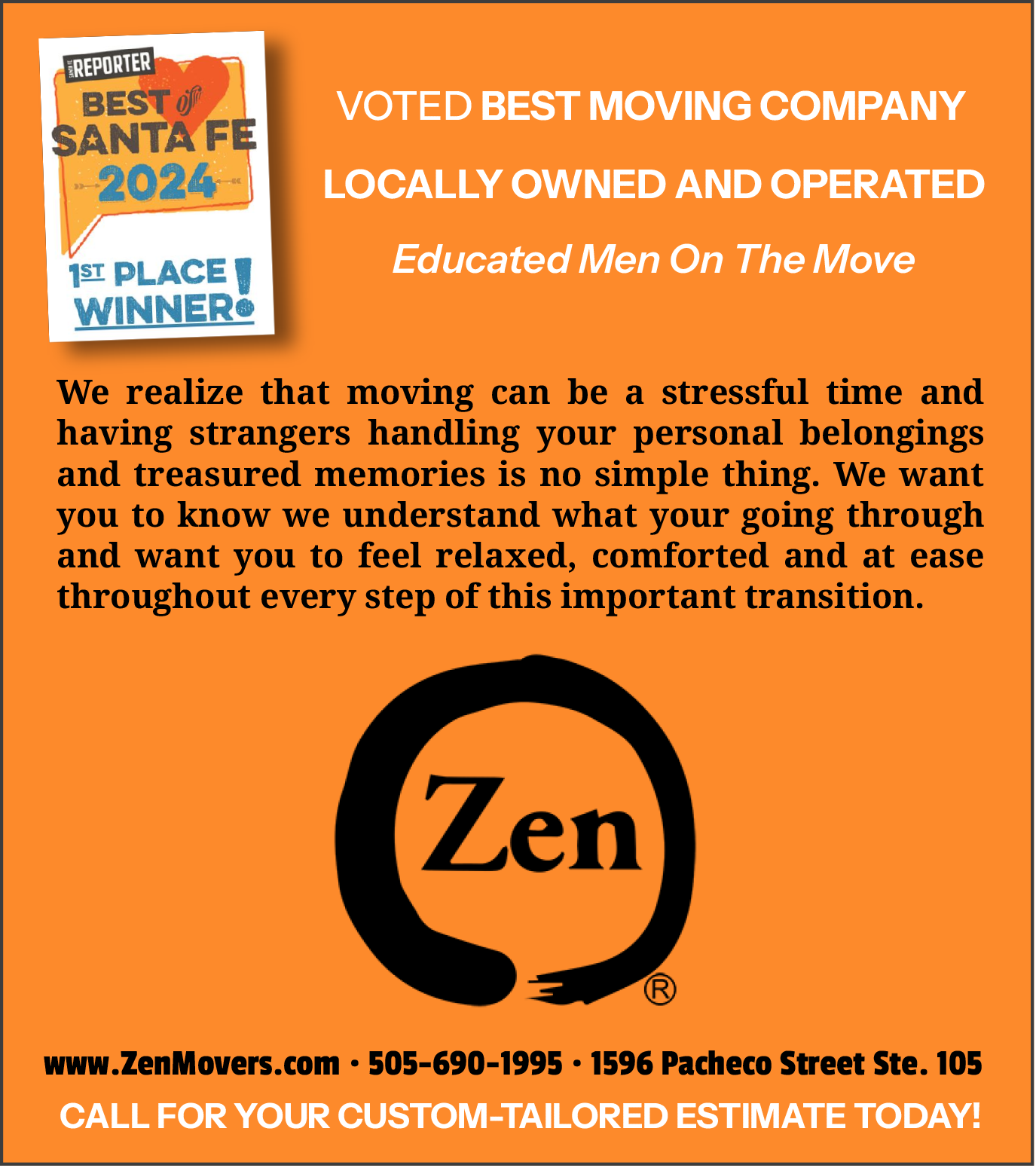 Top-Rated Movers in Santa Fe, NM | Zen Movers