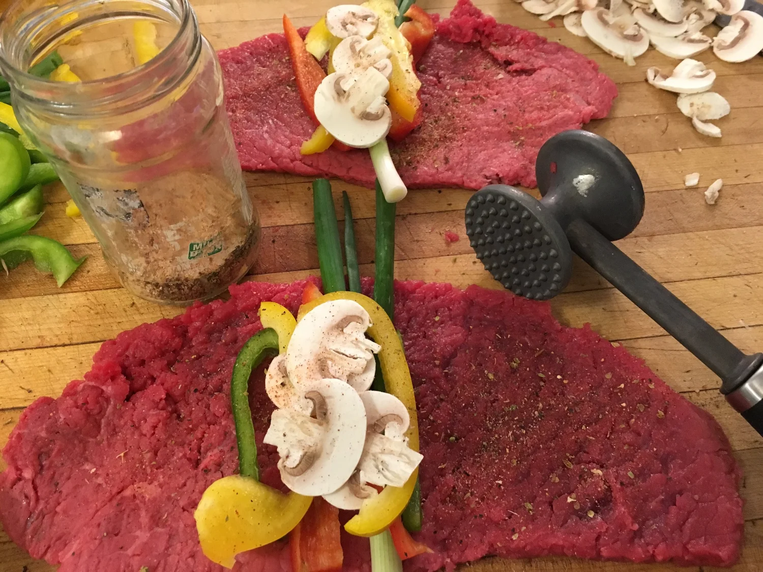 Balsamic Glazed Steak Roll — Feeding a Crowd