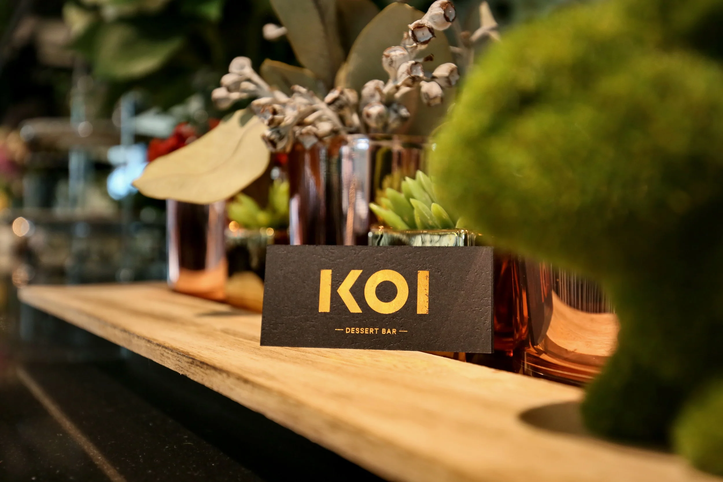 - Contact - — KOI Dessert Bar