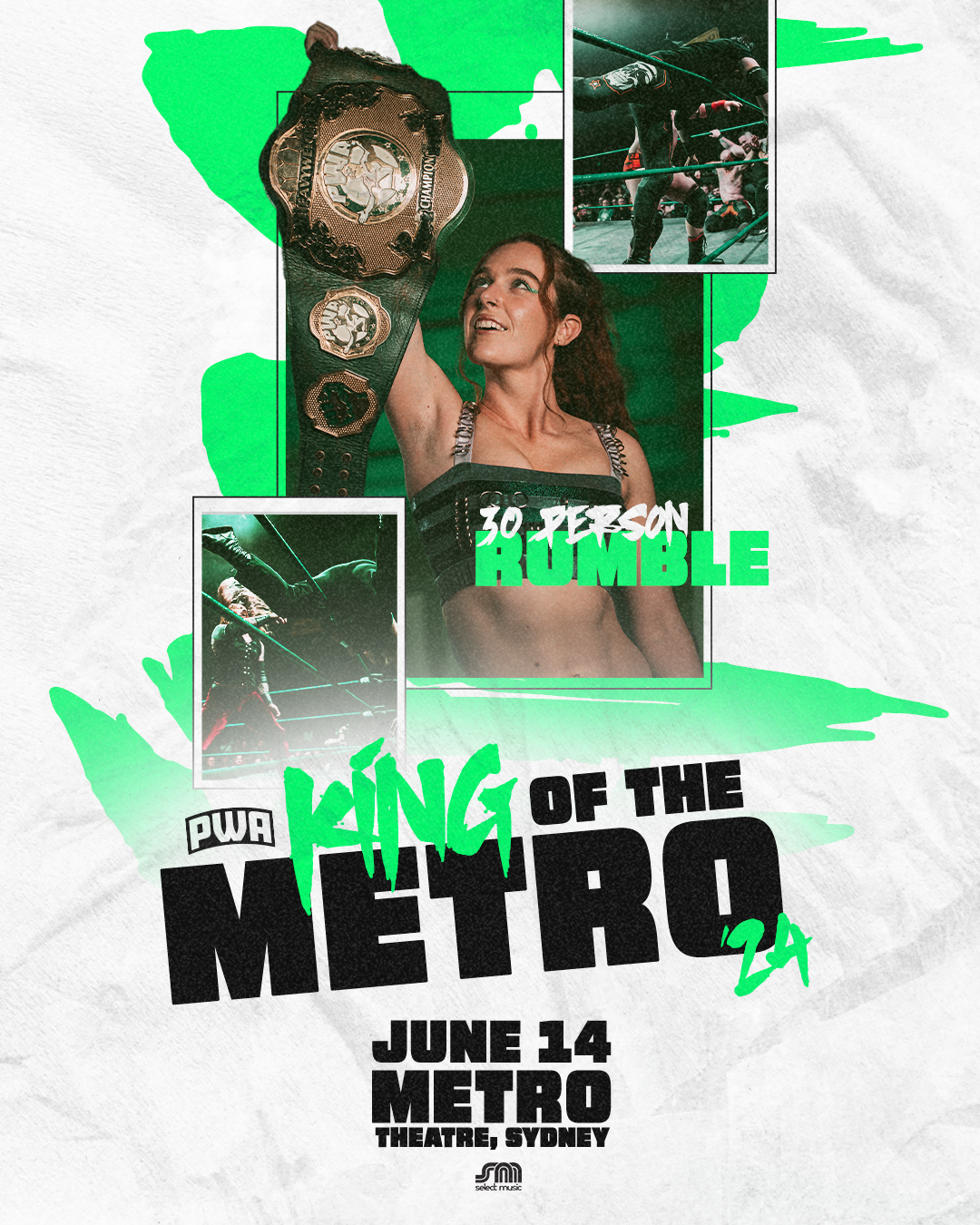 PWA Black Label Presents: King of the Metro - Pro Wrestling Australia
