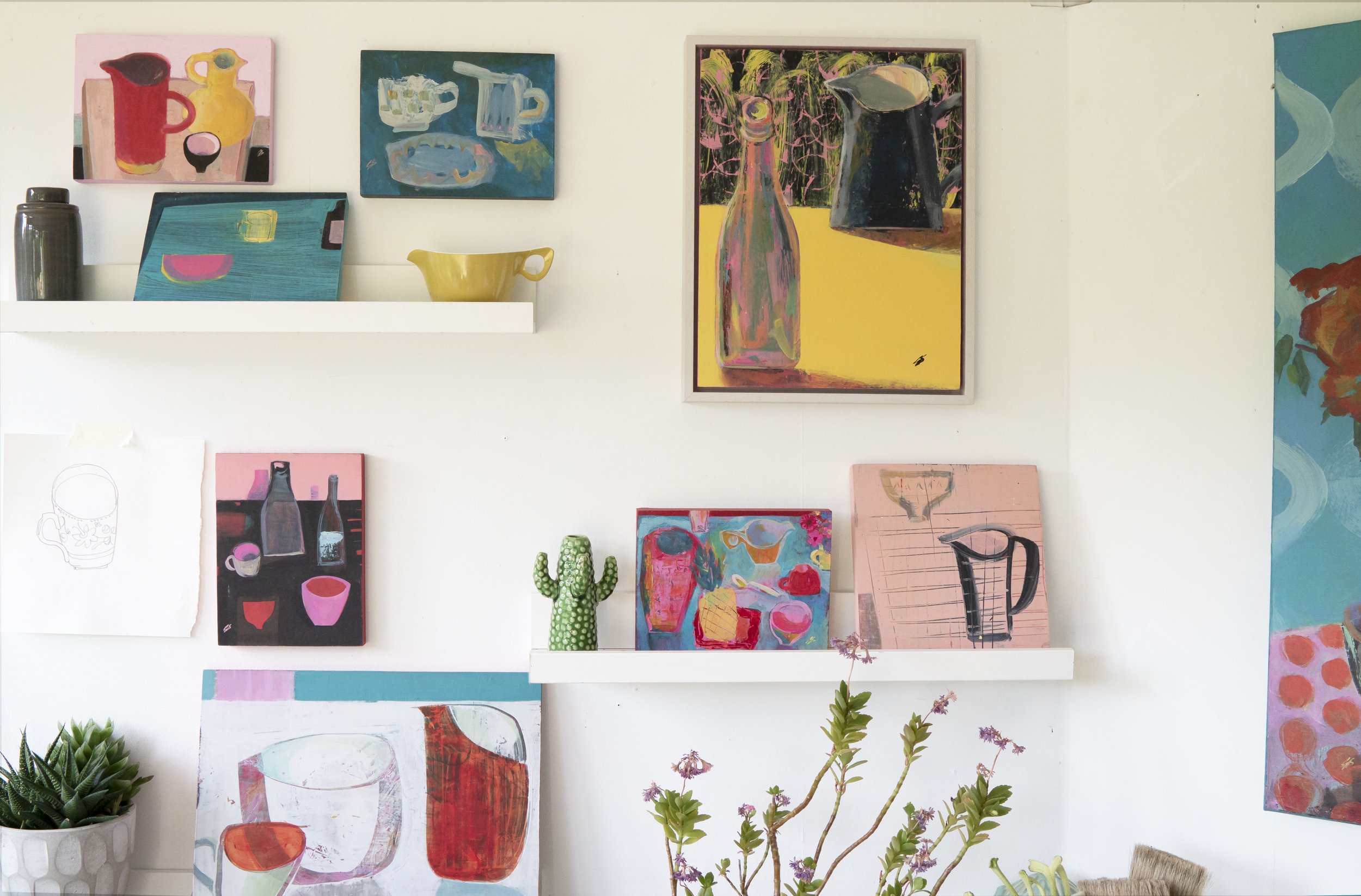 Artist Gabriella Buckingham - Bold and colourful acrylic paintings to ...