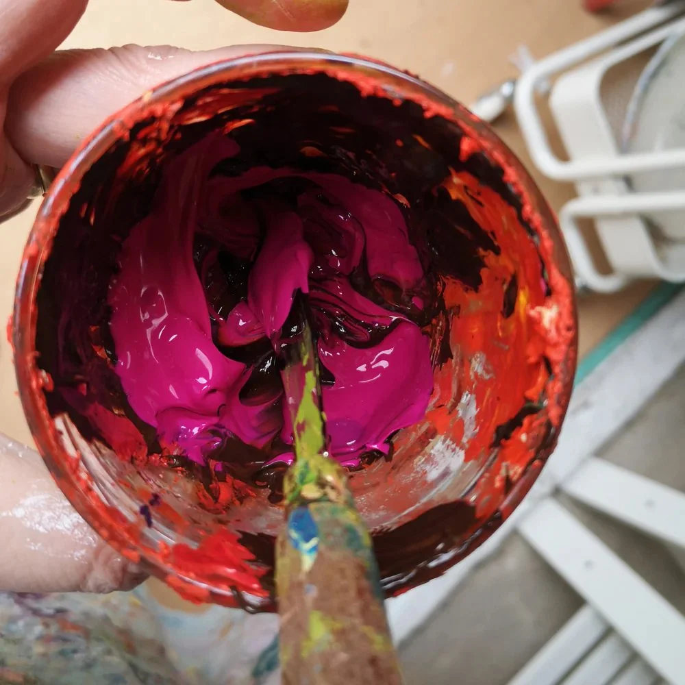 Creating a colour palette for your acrylic paintings — GB