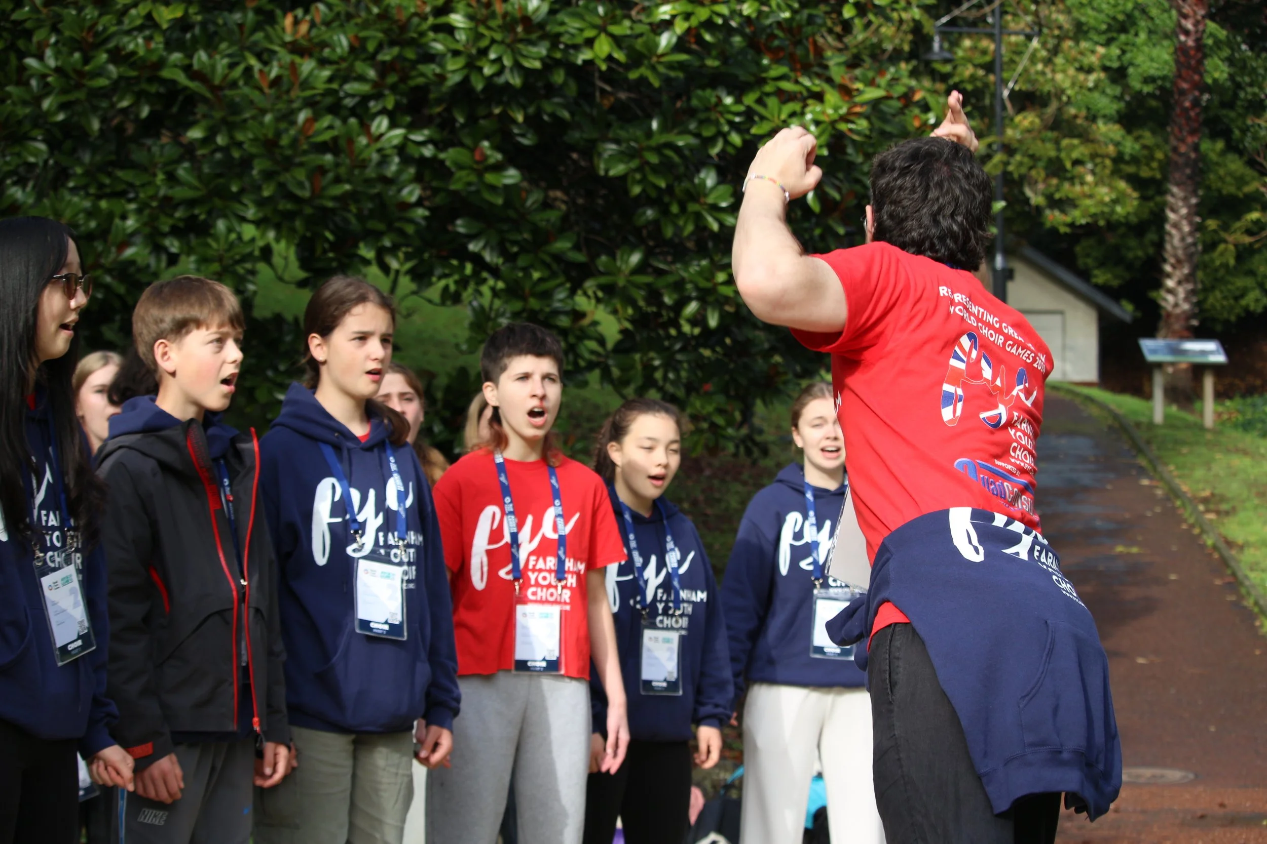 First full day! Tuesday 16th July — Farnham Youth Choir