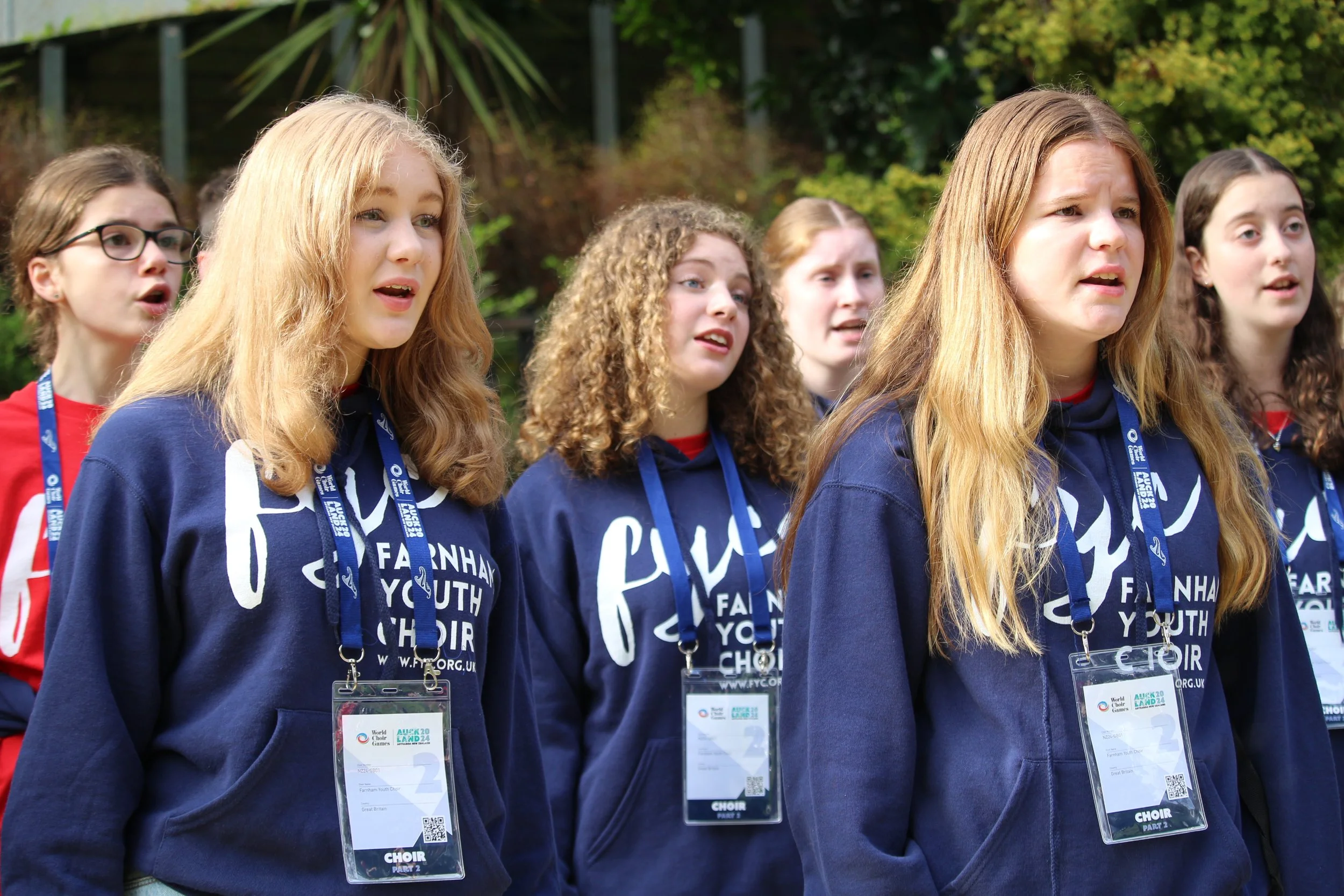 First full day! Tuesday 16th July — Farnham Youth Choir