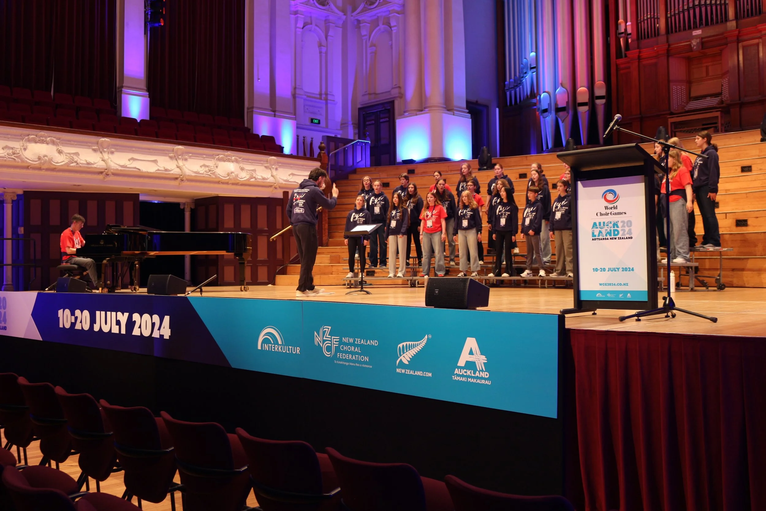 First full day! Tuesday 16th July — Farnham Youth Choir