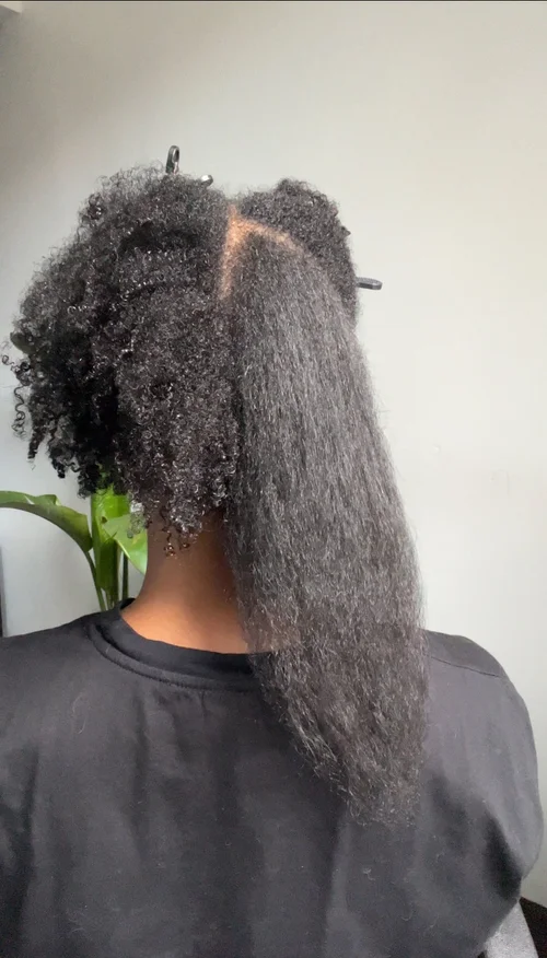 My STRAIGHT Natural Hair Routine — TimelesslyMirna