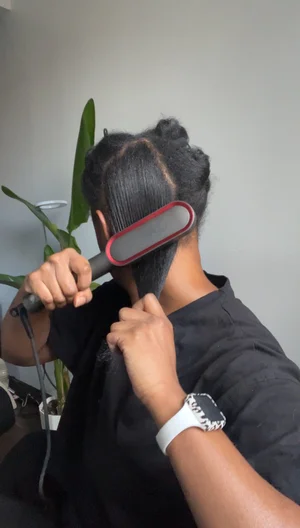 My STRAIGHT Natural Hair Routine — TimelesslyMirna