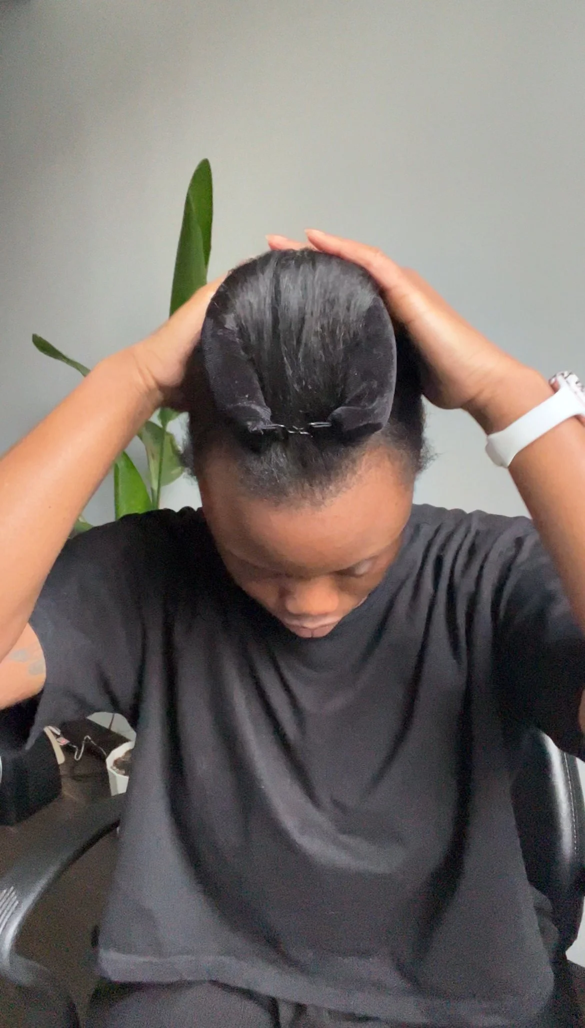 My STRAIGHT Natural Hair Routine — TimelesslyMirna