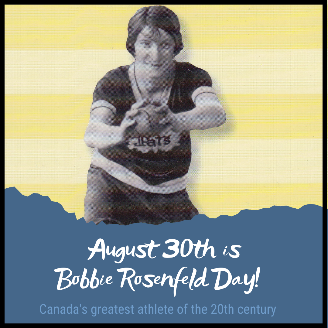 BOBBIE ROSENFELD DAY! – Second Story Press