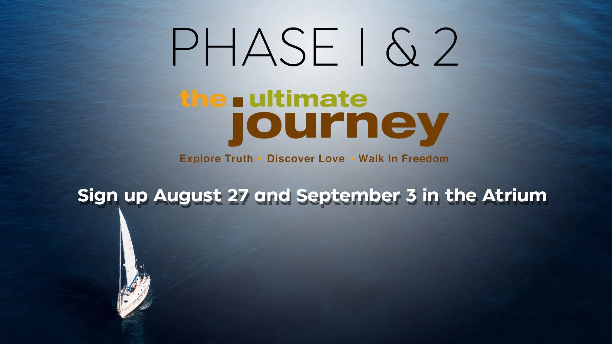 The Ultimate Journey Phase 1 And 2 Signup — Heartland Church Ankeny Ia