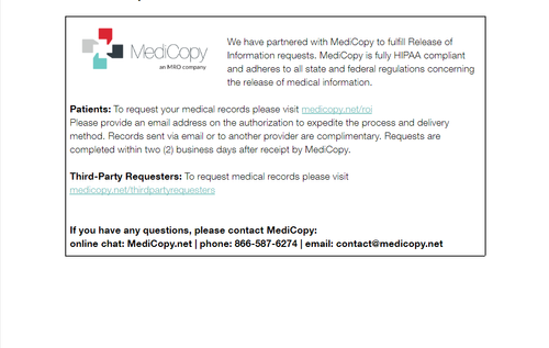 Medical Records — PainStop Spine (& Detox) Clinic — Pain & Addiction ...