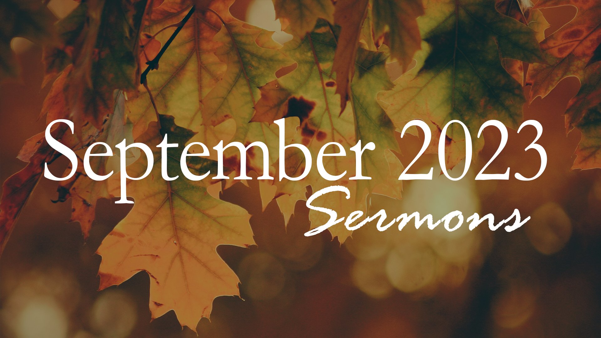 Sermons — Central Church