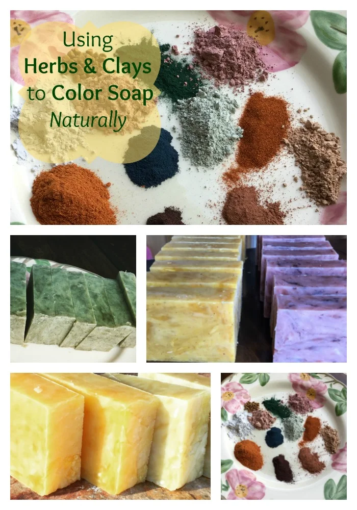 How to Naturally Color Soap with Plants, Roots, and Clays...Natural ...
